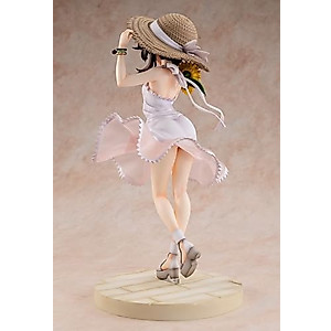 Kadokawa KonoSuba: Legend of Crimson: Megumin (Sunflower One-Piece Dress Version) PVC Figure, Multicolor
