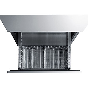 Summit ADRD24 24" Stainless Steel ADA Compliant Drawer Refrigerator in Stainless Steel