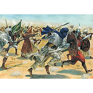 Italeri Arab Warriors - Colonial Wars 6055 1:72 Figures Model Kit