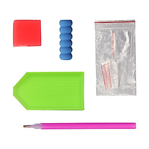 Gnome Diamond Painting Kits for Adults - 5D Diamond Art Kits for Adults Kids Beginner, DIY Full Drill Diamond Dots Paintings with Diamonds Gem Art and Crafts for Adults Home Wall Decor 11.8x15.7inch