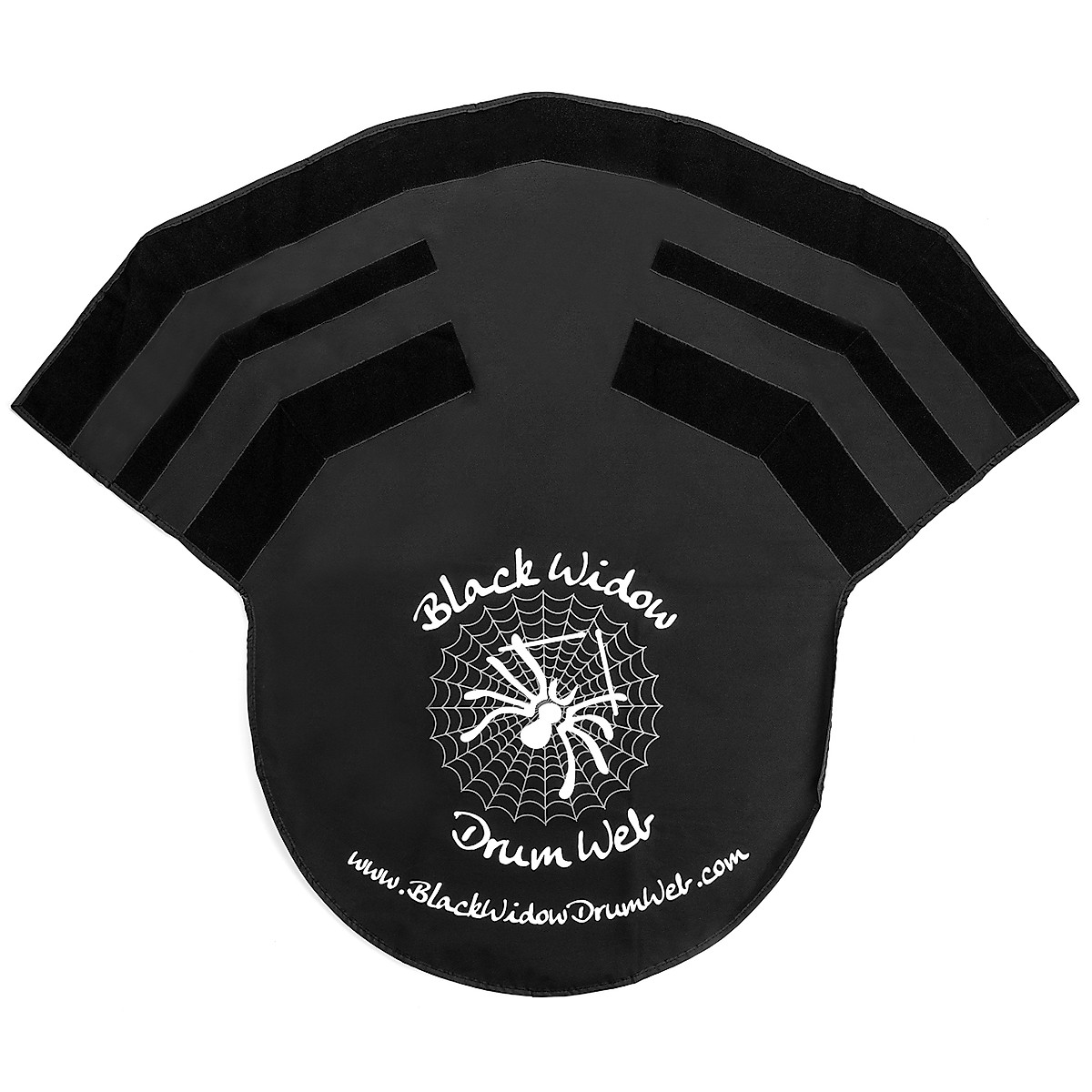 Black Widow Drum Web Anchoring Drum Mat, The Ultimate Drum Mat