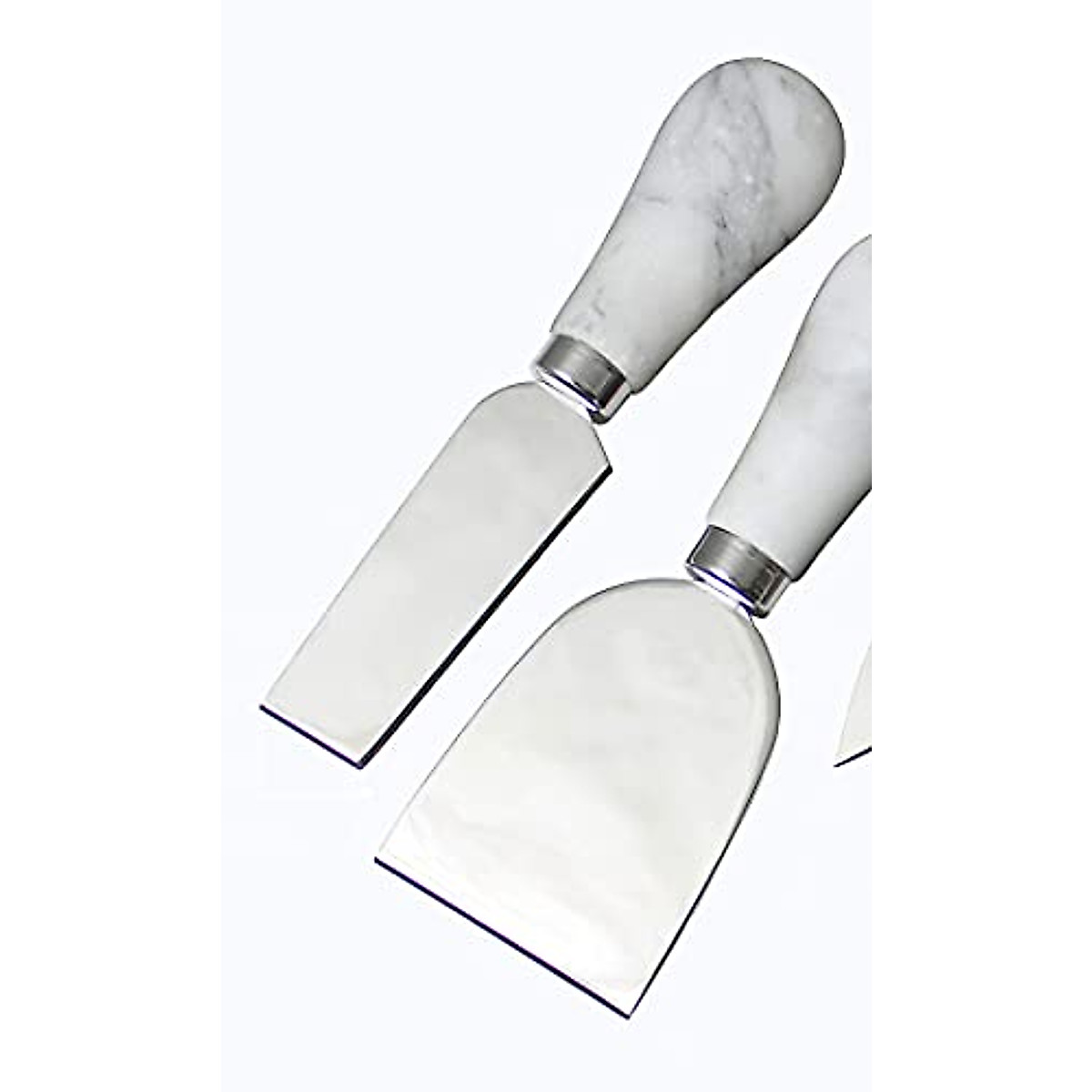 Prodyne KM-4-W Froma Knives Cheese Knife, Set of 4, White