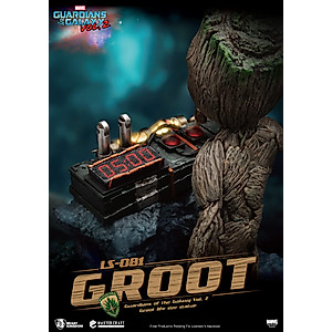 Beast Kingdom Guardians of The Galaxy Vol. 2: Groot LS-081 Life-Size Statue, Multicolor