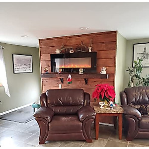 Reclaimed Barnwood Beam Fireplace Mantel (Wood, 4"x6"x72")