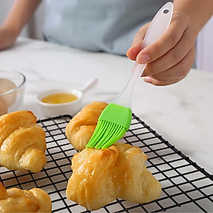 Silicone Pastry Brush 5 Pack Basting Brush Heat Resistant Kitchen Food Brushes for Cooking Basting BBQ Baking