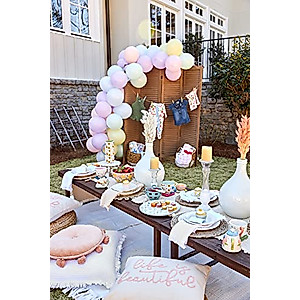 Mud Pie Color Sentiment Dhurrie Pillow, 22" x 22", Life is Beautiful