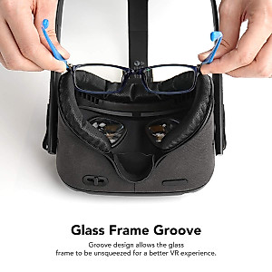 Kiwi Design Face Pad Accessories Compatible with Quest 2