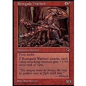Magic: the Gathering - Renegade Warlord - Tempest