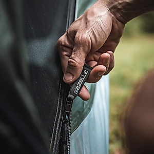 Gazelle T3X GT301GR 3 Person Pop Up Lightweight Portable 3 Season Camping Hub Tent with Easy Setup, Storage Pockets, and Gear Loft, Alpine Green