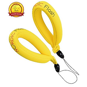 Nordic Flash Waterproof Camera Float - Pack of 2 - Bright Yellow