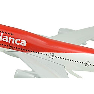 TANG DYNASTY(TM 1:400 16cm B747-400 Avianca Airline Metal Airplane Model Plane Toy Plane Model