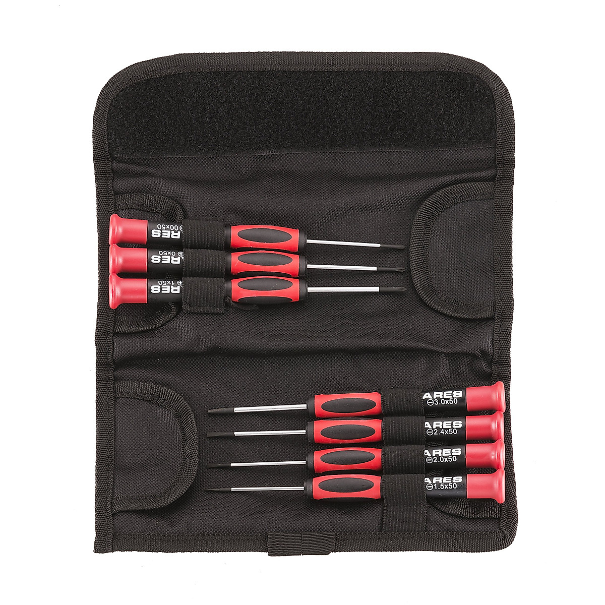 ARES 51000 - Flexible Screwdriver - 1/4-Inch Drive Quick Release Bit Holder Head - Strong and Flexible Shaft - Allows for Access to Tight and Confined Spaces - Socket Adapter Included