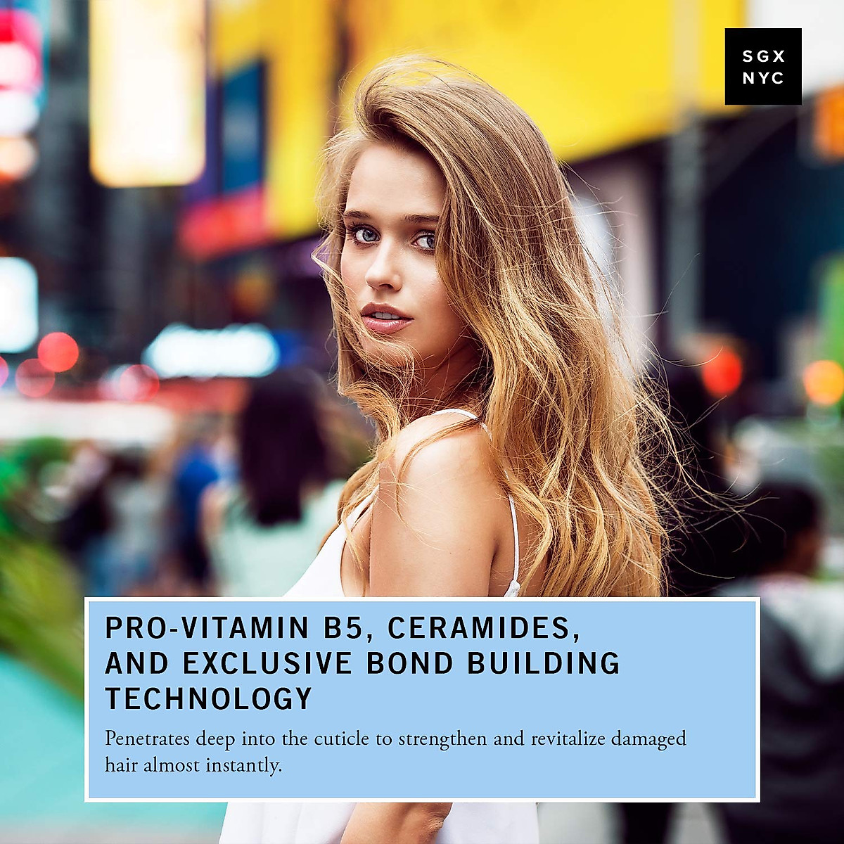 SGX NYC Blaze Heat Protectant and Primer - 6.5 Oz - For All Hair Types - Reduces Heat Damage and Drying Time - Strengthens and Revitalizes Damaged Hair - Sulfate and Paraben Free