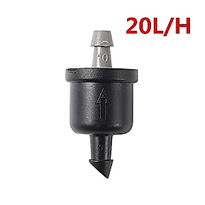 XLBH Irrigation Accessories Garden Irrigation 20L 30L 40L Mini Pressure Compensation Drip Emitter Self-Cleaning Automatic Pressure Compensate Regulator 10Pc widely Used (Color Shows)