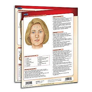 Reflexology Chart - Natural Health - Medical Quick Reference Guide by Permacharts