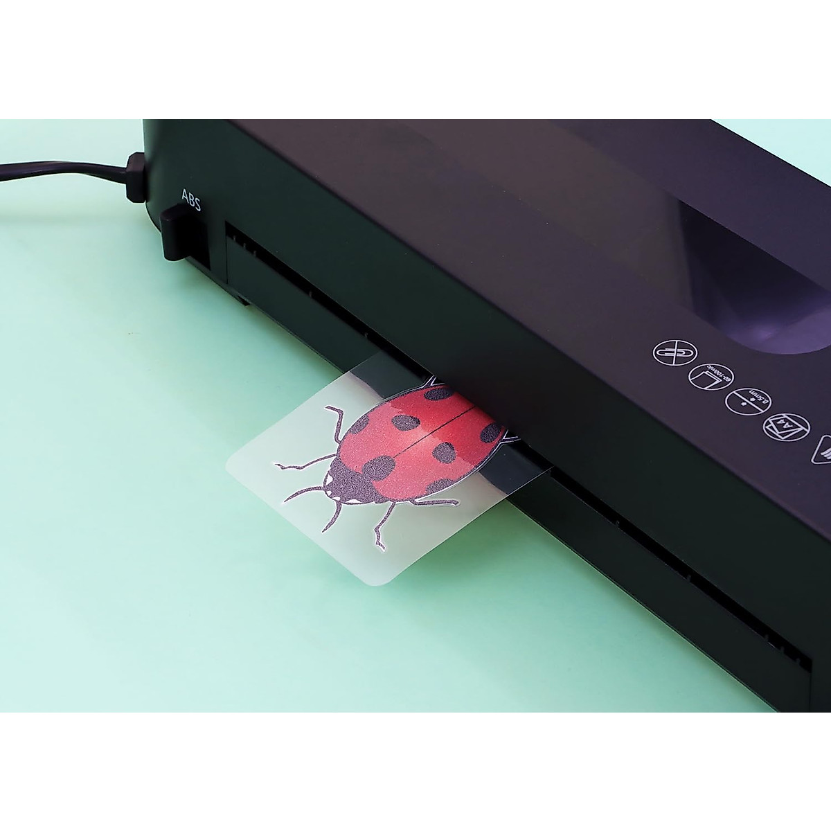 ONLYKXY 2.5x3.7-Inches Transparent Universal Thermal Laminating Sheets Pouches Premium Films for Laminator Machine - Photo Paper Files Card Picture Safe for Office 100Pcs