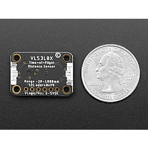 Adafruit (PID 3317) VL53L0X Time of Flight Distance Sensor - ~30 to 1000mm