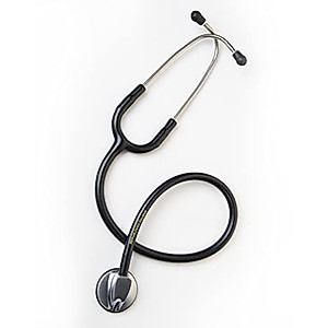 U.S. Army Stethoscope, OEM Classic Single Head Cardiology for Medical and Clinical Use - 27 inch (Black)