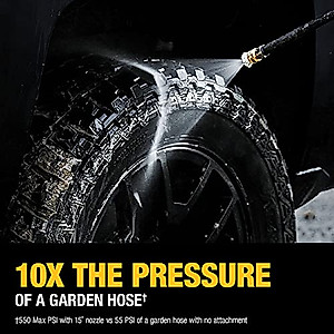 DEWALT Cordless Pressure Washer, Power Cleaner, 550-PSI, 1.0 GPM, Tool Only (DCPW550B)