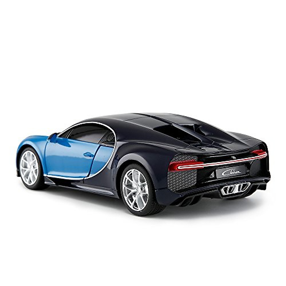 RASTAR Bugatti Veyron Chiron RC Car 1:24 Scale Remote Control Toy Car, Bugatti Chiron R/C Model Vehicle for Kids - Blue