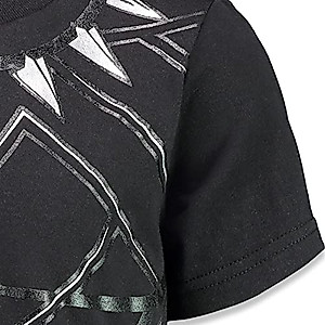 Marvel Avengers Iron Man Captain America Black Panther Big Boys 4 Pack Athletic T-Shirts 10