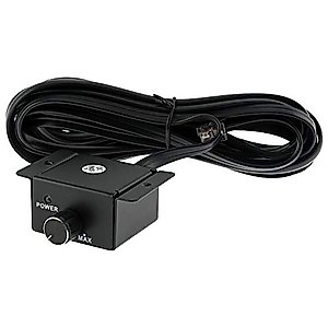 DS18 CANDY-X1B Amplifier in Black - Class D, Monoblock, 1800 Watts Max, Digital, 1/2/4 Ohm, with Remote Subwoofer Level Controller - Compact Amplifier for Speakers in Car Audio System