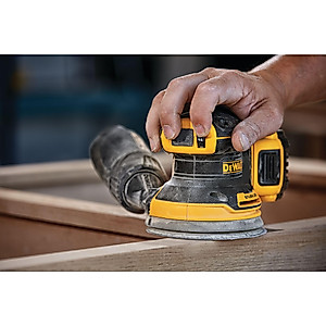 DEWALT 20V MAX Orbital Sander, Tool Only (DCW210B), Yellow