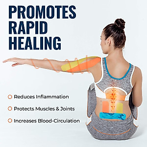 Kinesiology Tape - Black (Bulk Roll) - Premium Grade Uncut 5cm x 35m Roll - Ideal for Athletic Sports Physio Strapping and Muscle Injury & Support - Includes eGuide