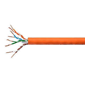 Monoprice Cat6 Ethernet Bulk Cable - 250 Feet - Green Network Internet Cord - Solid, 500Mhz, UTP, CMR, Riser Rated, Pure Bare Copper Wire, 23AWG