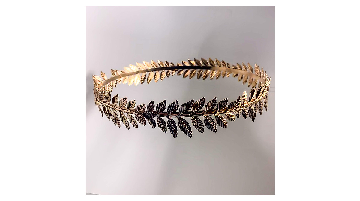 EAWIN Roman Emperor Crown Headband for Costumes
