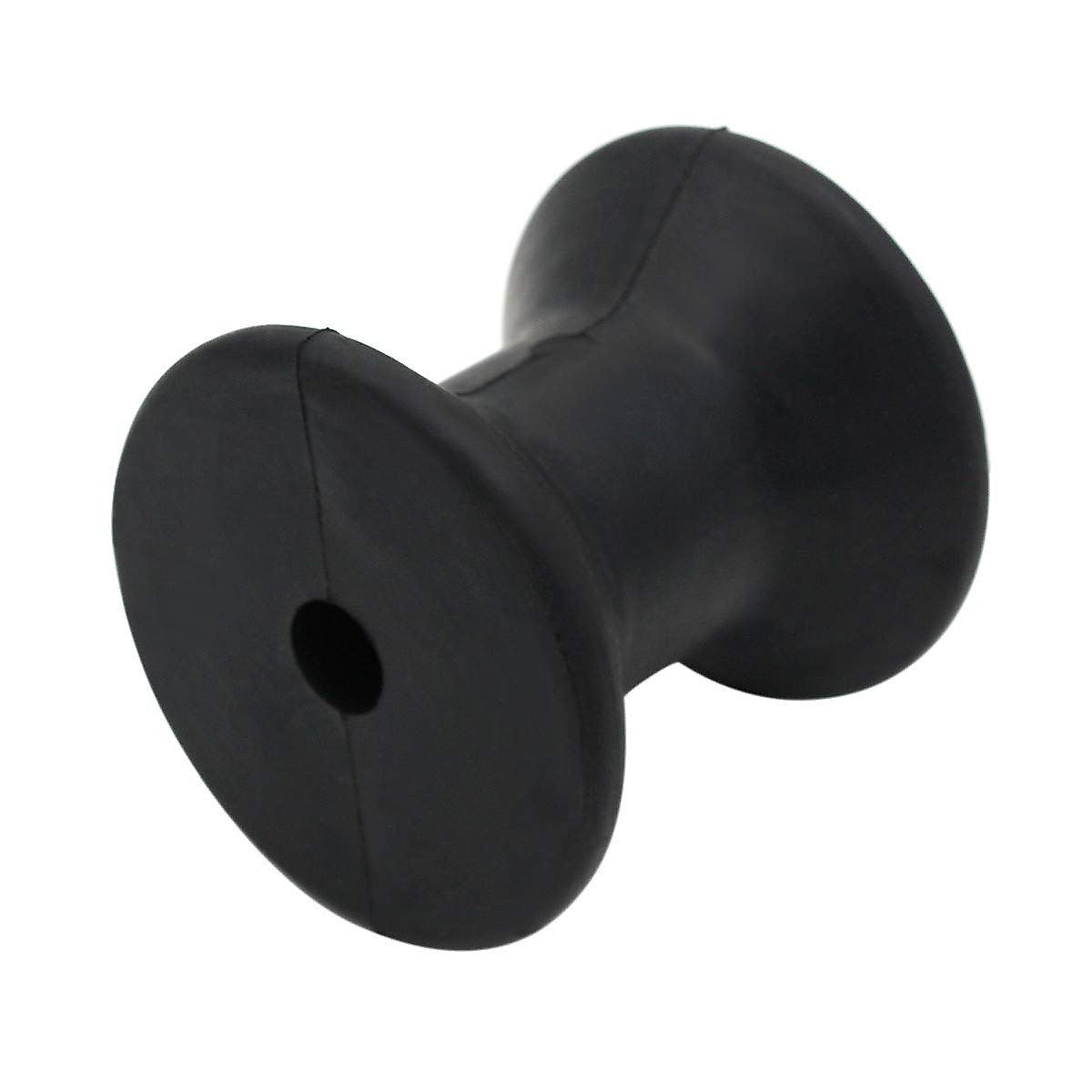 UANOFCN 3" Width Boat Trailer Bow Stop Roller by 1/2" Shaft Non Marking Rubber
