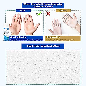 NADAMOO Aerosol White Paint for Wall, Odorless Water Based Drywall Spray for Ceiling Stains Spots, Dry Wall Renovation Paint for Indoor, Drywall Patch Repair Kit, 2 Cans, 450ml/ Can