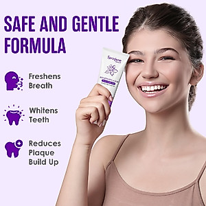 SprinJene Patented Toothpaste Sensitive Teeth & Gum w/Fluoride Cavity Protection Non Toxic SLS Free Fresh Breath Dry Mouth,Preservative Free, 2 Pack