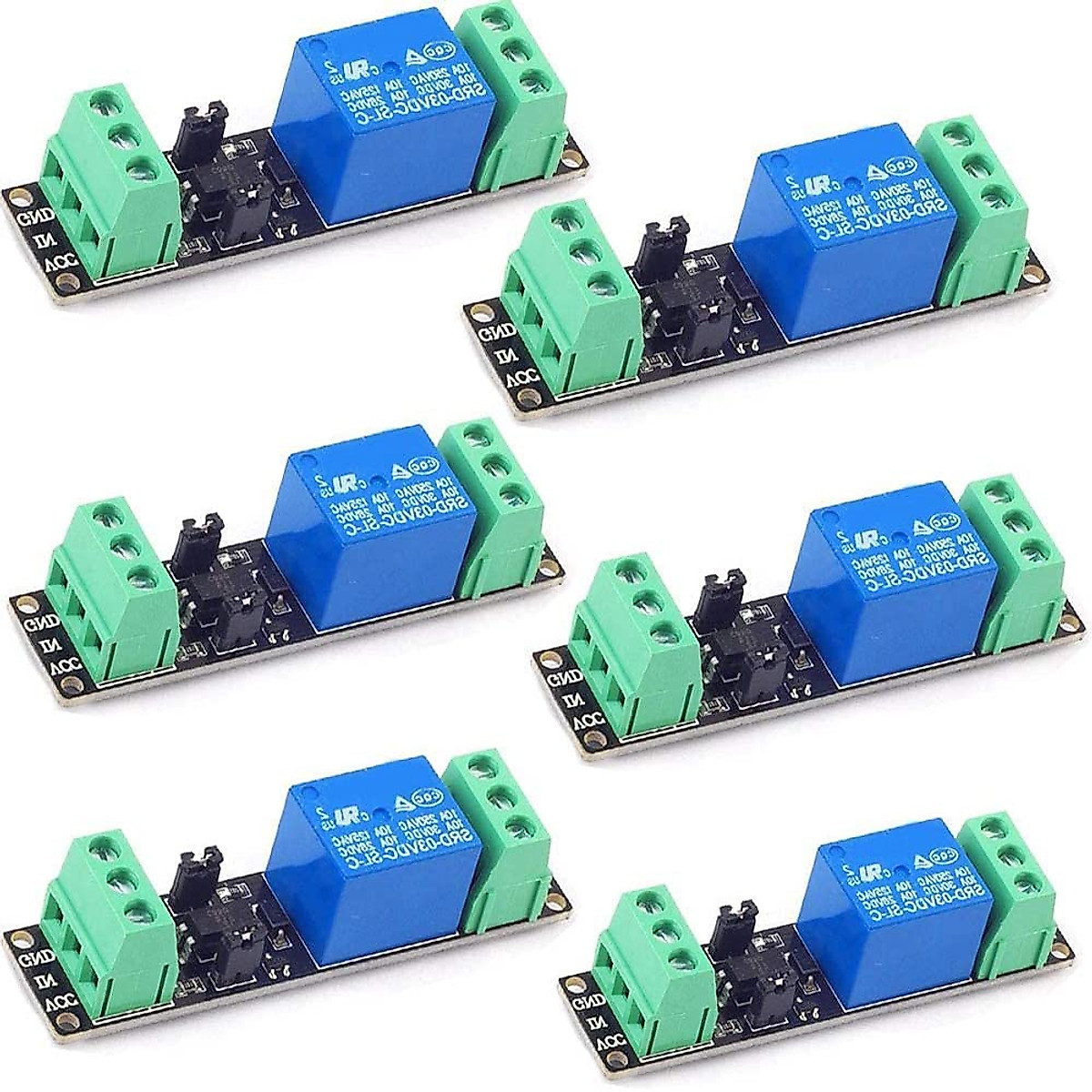 3v Relay Board for Raspberry Pi Arduino Relay Module 1 Channel Opto-Isolate High Level Trigger for IOT ESP8266 Microcontrollers Development Board