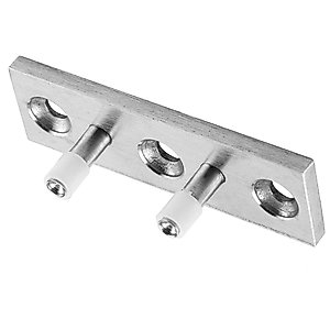 Haofy Door Bottom, Household Barn Door Floor, Floor Roller Hardware Fittings for Sliding Barn Door