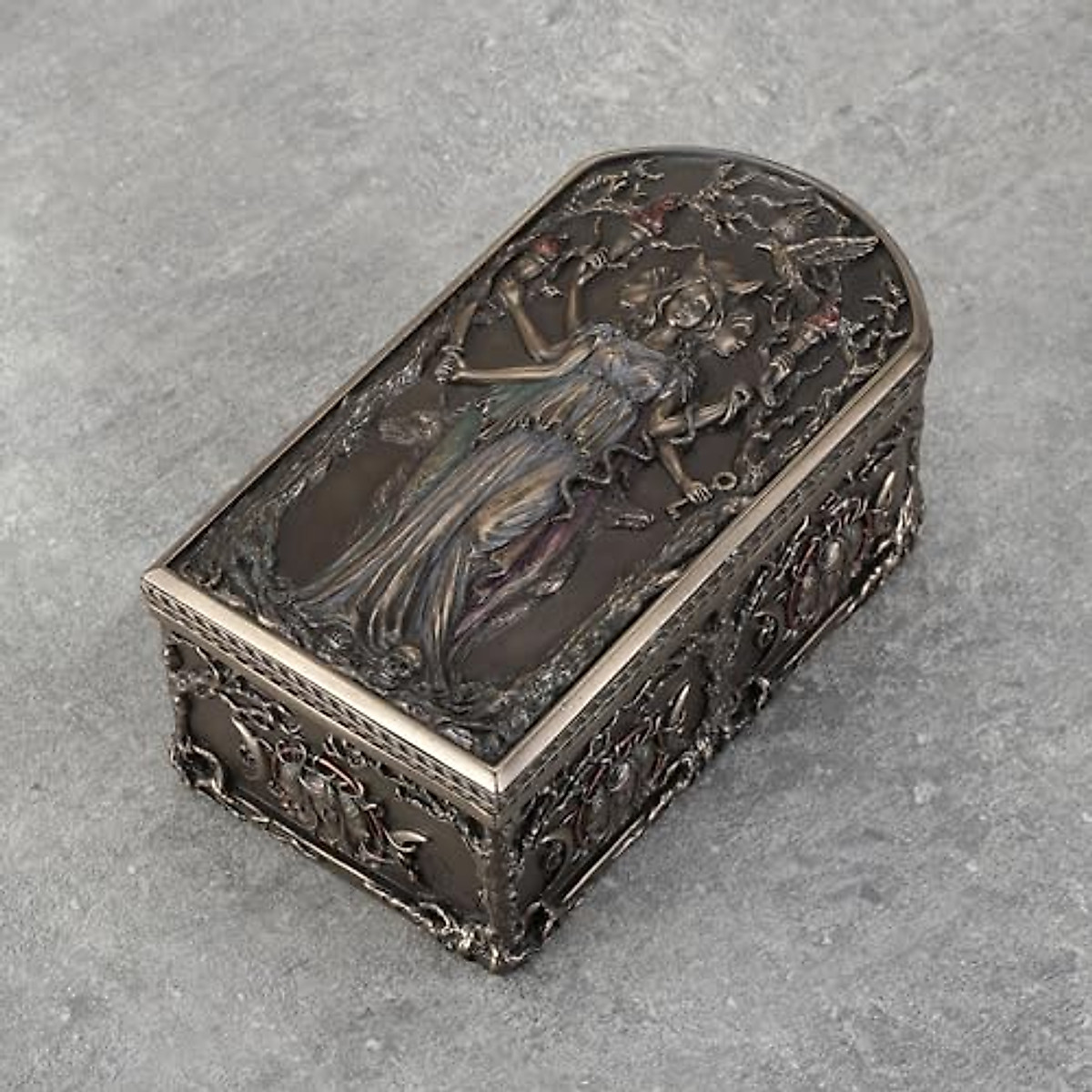 Veronese Design Hecate Triple Goddess Decorative Trinket Box