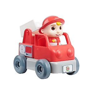 Cocomelon Build A Vehicle Playset, Includes 3 Vehicle Sets, Styles May Vary, Officially Licensed Kids Toys for Ages 18 Month by Just Play