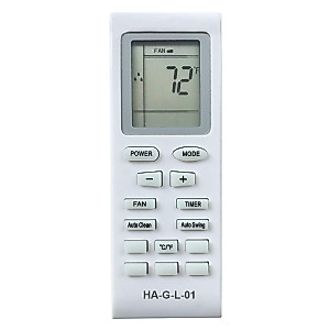 HA-G-L-01 Replacement for LG Portable Air Conditioner Remote Control for Model LP1415GXR LP2525GXR LP1111WXR LP1111WXRY1 LP1210BXR LP1311BXR LP1411SHR LP1413SHR LP1414SHR LP1415SHR LP1415WXRSM