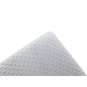 Blackleaf Baby Minky Playard Sheet, Ultra Soft Portable Mini Crib Sheets, Minky Dots Plush Playard Mattress Cover (Glacier Gray)