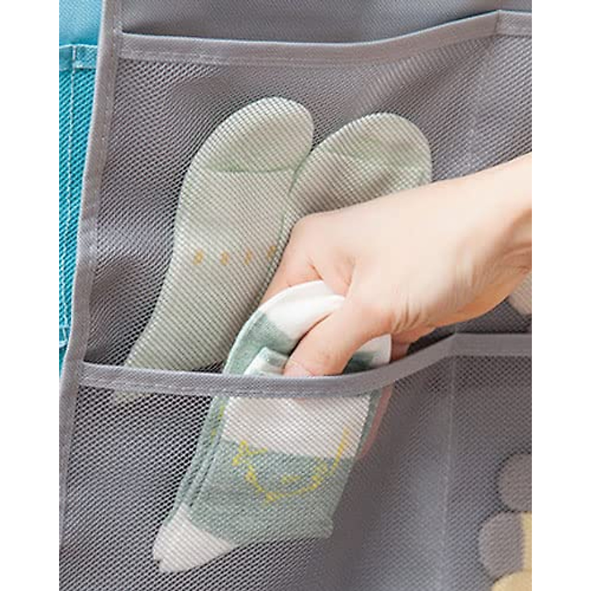 GUAGLL Household Wardrobe Storage Bag for Bra Panties Socks Non-Woven Storage Wall Hanging Bag