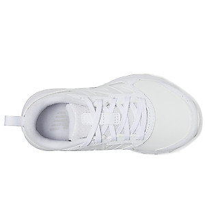 New Balance Kid's Fresh Foam 650 V1 Lace-up Running Shoe, White/White, 6.5 Wide Big Kid
