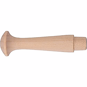 Birch Medium Shaker Pegs | 2-1/2" Length | Pack of 10 | Wood Pegs for Hanging | Coat Rack Pegs | UA-87-BWSP