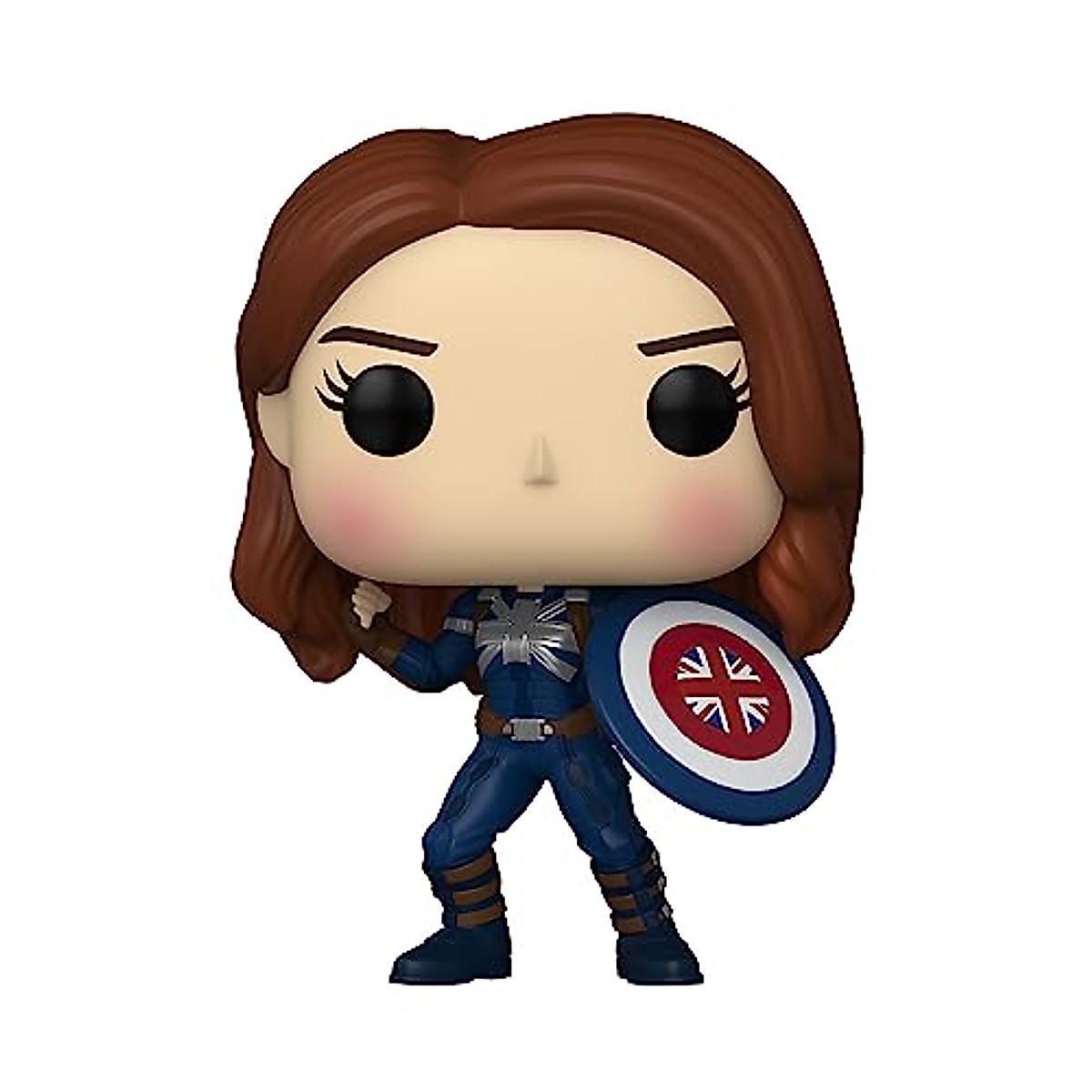 Funko POP Marvel: What If? - Captain Carter, Stealth Suit, Multicolor