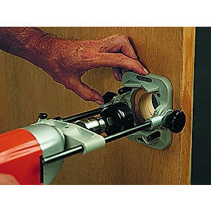 General Tools 36/37 Precision Drill Guide For 3/8-Inch or 1/2-Inch Power Drills, Portable & Lightweight, Folds Flat for Storage, Silver