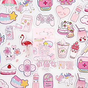 Kawaii Girl Generation Series Cute Boxed Kawaii Stickers Planner Scrapbooking Stationery Japanese Diary Stickers(A)