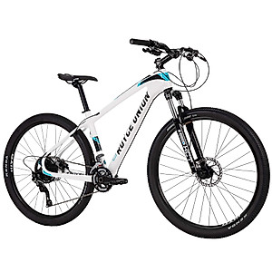 ROYCE UNION RCF Lightweight Carbon Mountain Bike, Gloss White, 27.5 inch Wheels / 16.5 inch Frame
