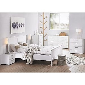 Tvilum Nightstand, Small, White