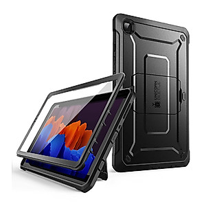 SUPCASE for Galaxy Tab A7 Lite Case (Unicorn Beetle Pro), [Built-in Screen Protector & Stand] Heavy Duty Rugged Shockproof Protective Tablet Case for Samsung Galaxy Tab A7 lite 8.7 Inch (2021), Black
