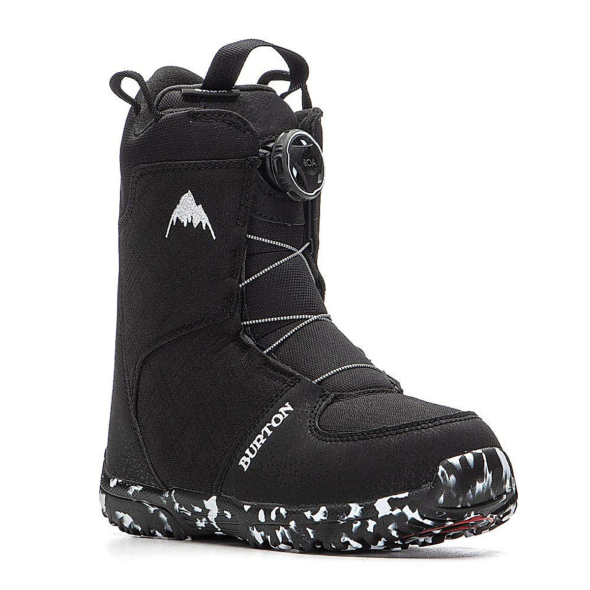 Burton Grom BOA Snowboard Boots Kid's Sz 1K Black