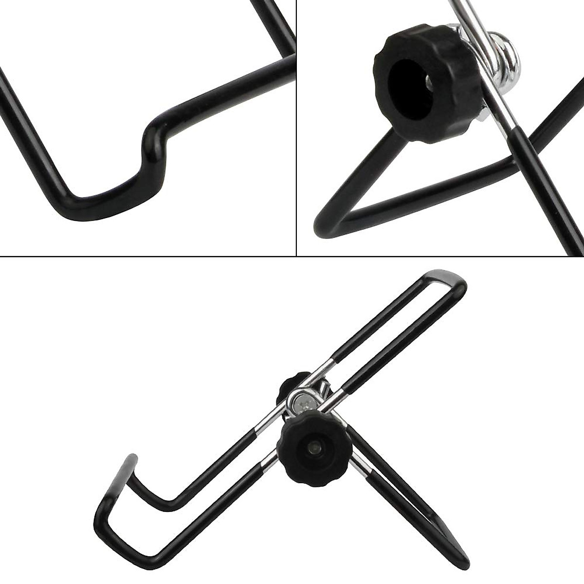 Picowe 4 Pack Sprouting Stands for Wide and Regular Mouth Mason Jars Canning Jars Holder for Sprouting, Stainless Steel